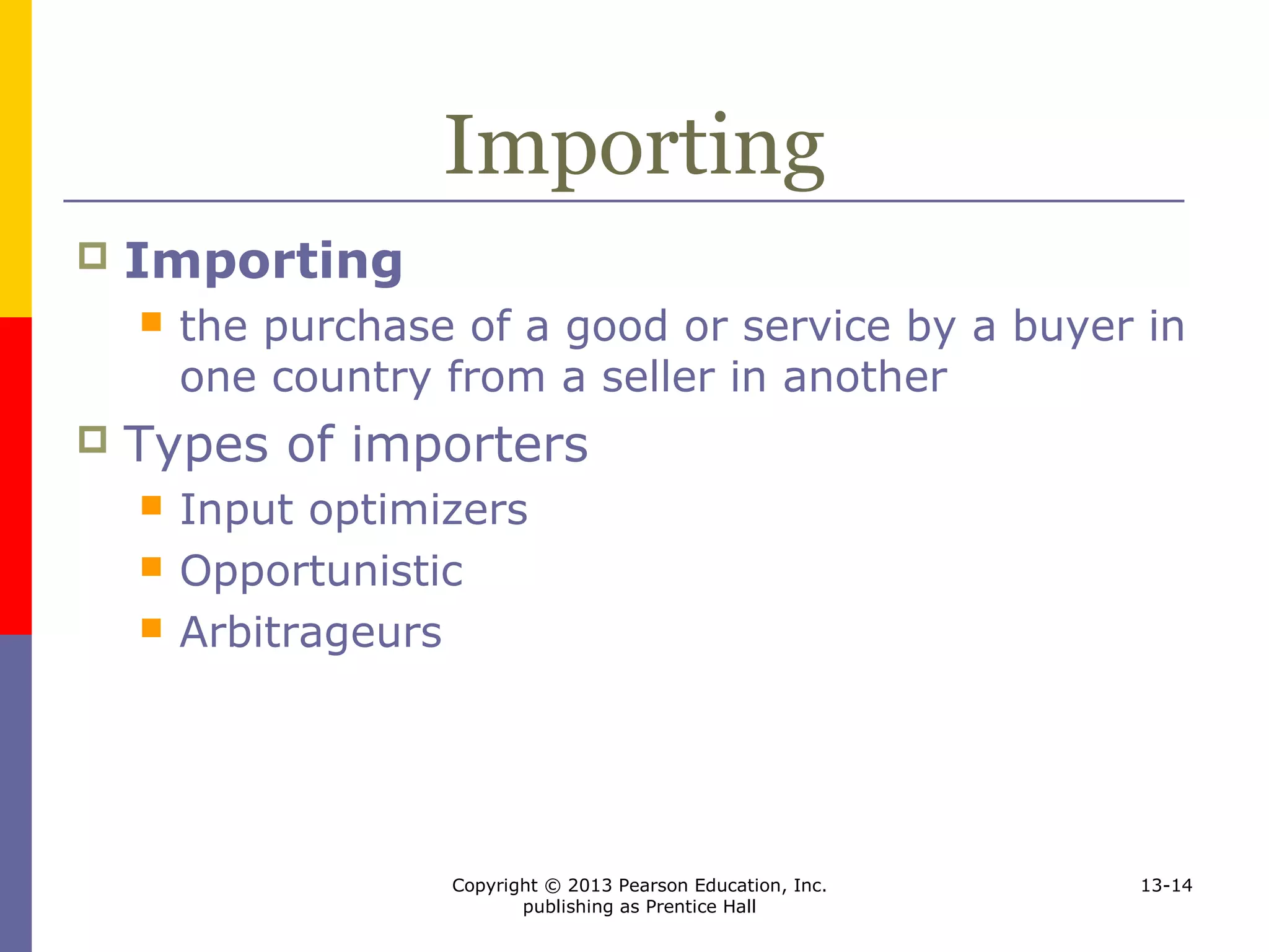 13 Export and Import | PPT
