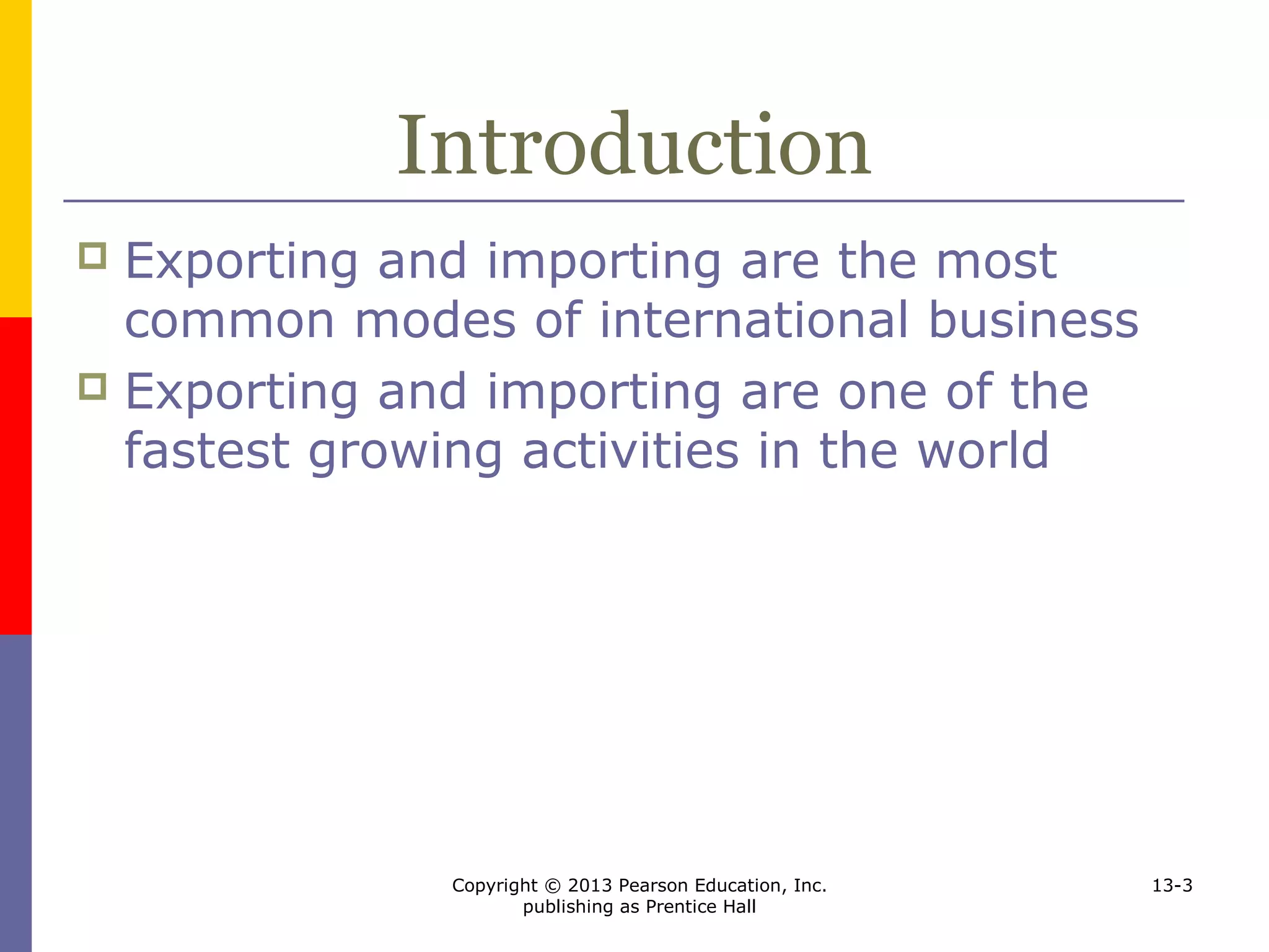13 Export and Import | PPT
