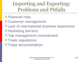 13 Export and Import | PPT