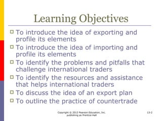 13 Export and Import | PPT