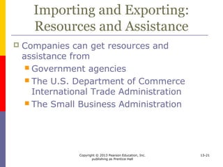 13 Export and Import | PPT