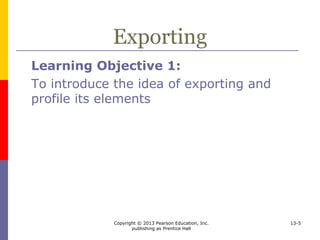 13 Export and Import | PPT