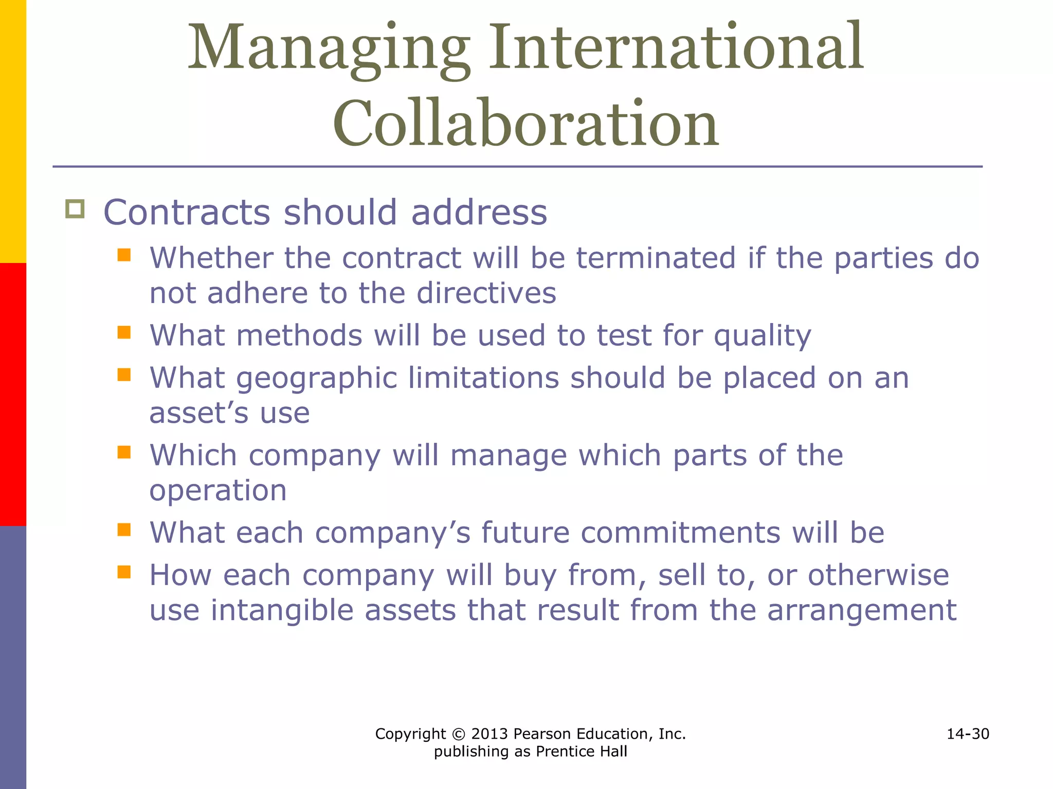14 Direct Investment and Collaborative Strategies | PPT