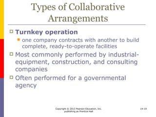 14 Direct Investment and Collaborative Strategies | PPT