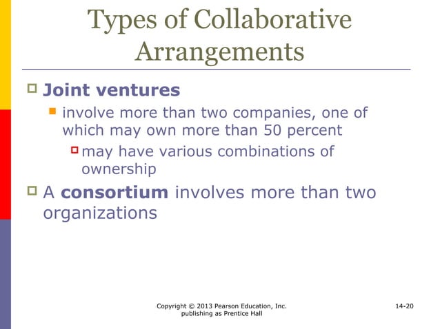 14 Direct Investment and Collaborative Strategies | PPT