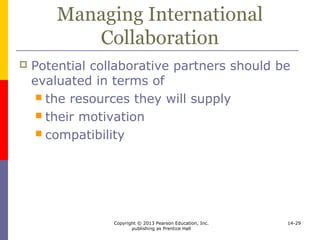 14 Direct Investment and Collaborative Strategies | PPT