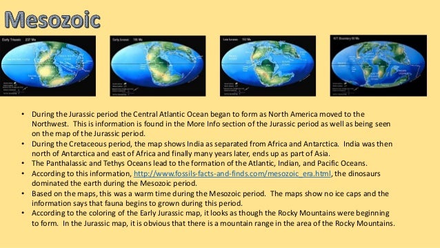Mesozoic Era Age Of Dinosaurs Facts Worksheets