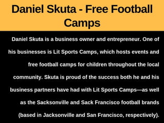 Daniel Skuta - Outdoor Hobbies | PPT