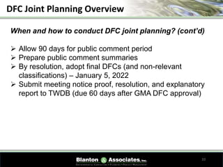 DFC Joint Planning Overview - Velma Danielson | PPT