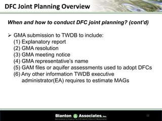 DFC Joint Planning Overview - Velma Danielson | PPT