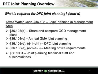 DFC Joint Planning Overview - Velma Danielson | PPT