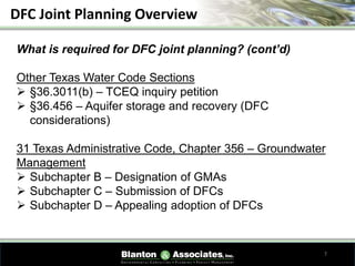 DFC Joint Planning Overview - Velma Danielson | PPTX