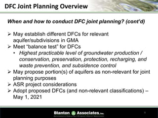 DFC Joint Planning Overview - Velma Danielson | PPTX