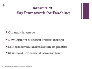 Danielson frame edec | PPT