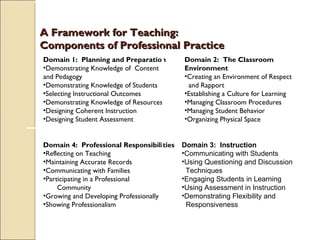 Danielson framework overview syracuse new york pptx copy 2.2003 version ...