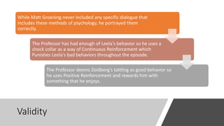 Daniel's operant conditioning project | PPT