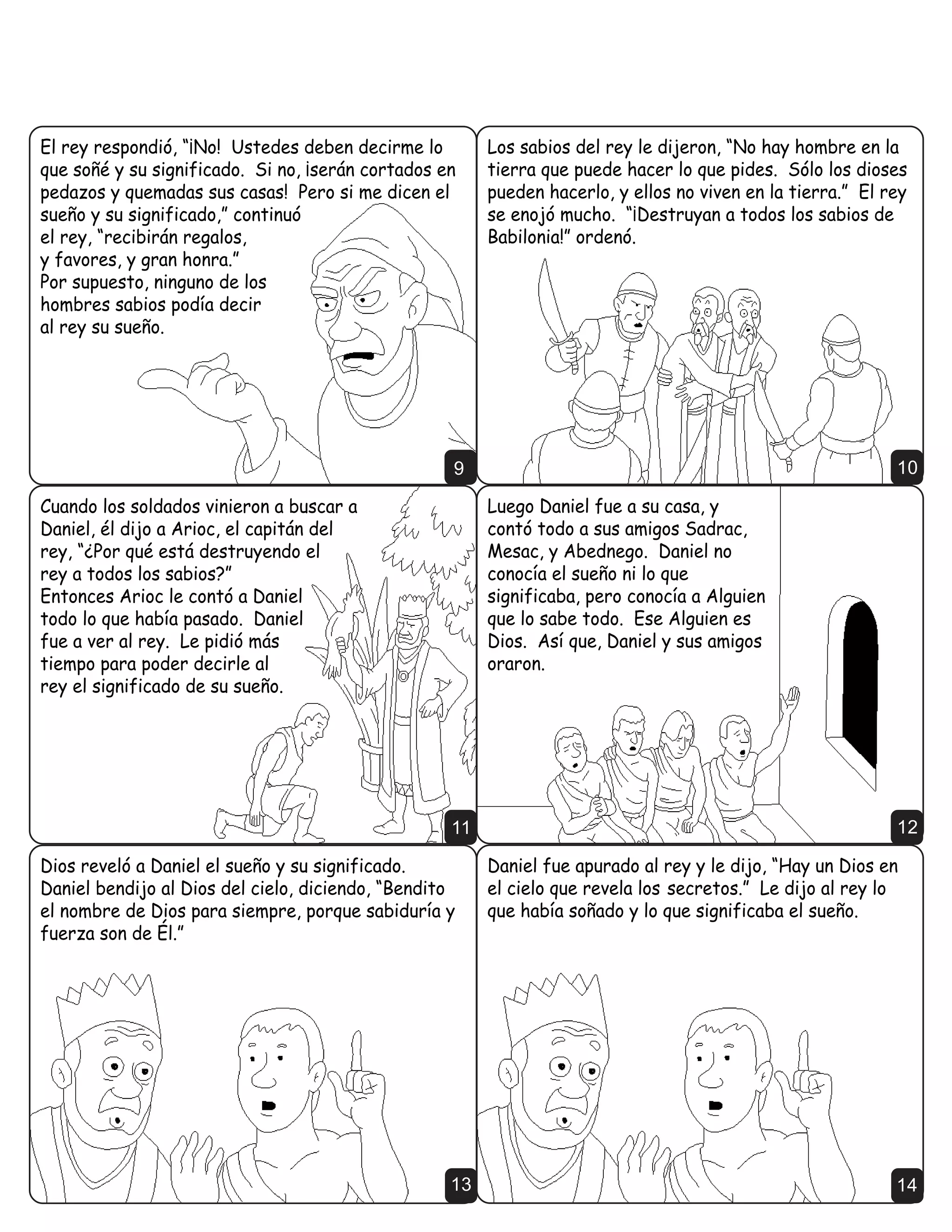 Daniel the captive spanish cb6 | PDF