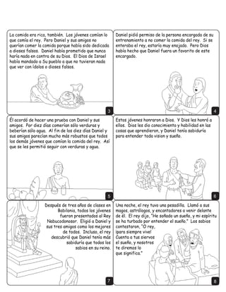 Daniel the captive spanish cb6 | PDF