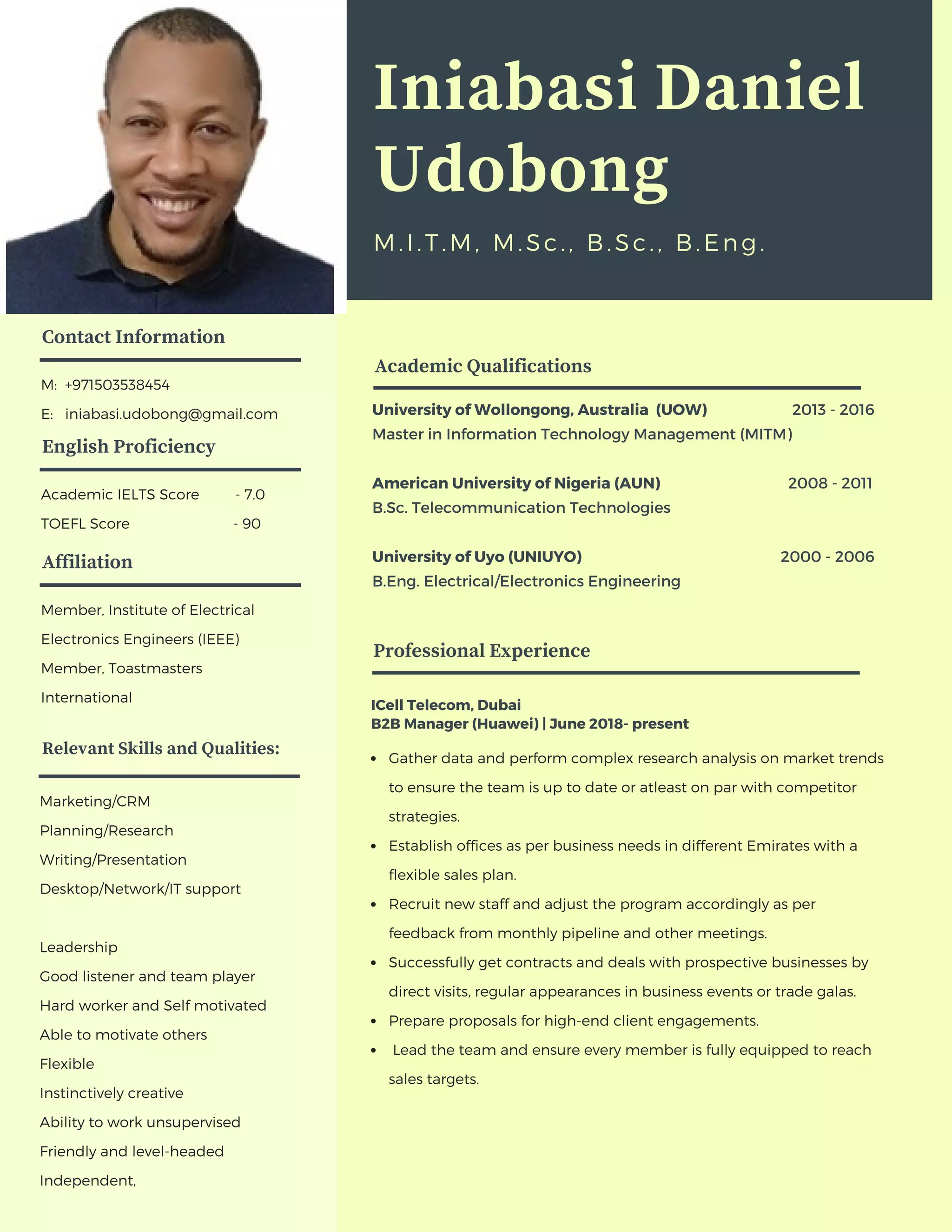 Daniel udobong | PDF