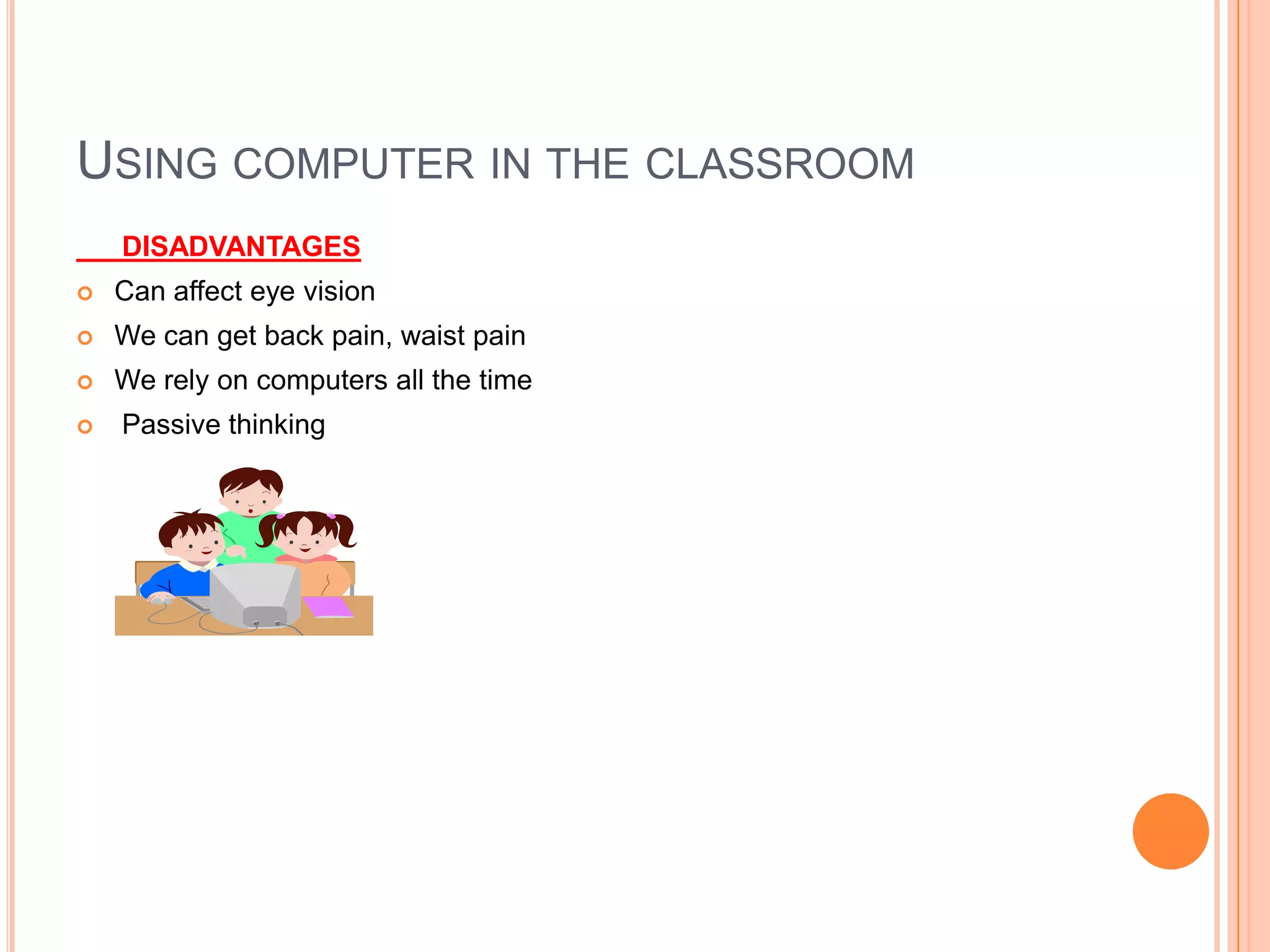 Daniel using computer in the classroom | PPTX | Education