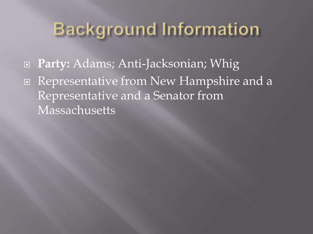 Daniel webster | PPT