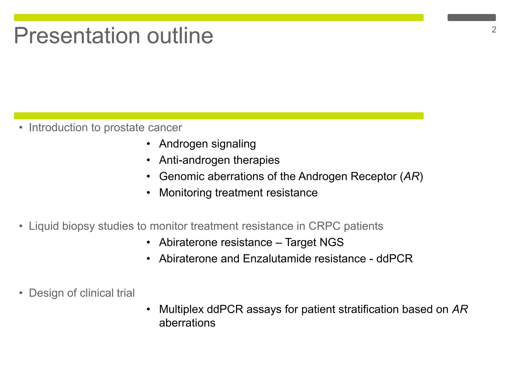 Clinical Utility of Droplet Digital PCR on Liquid Biopsies from ...