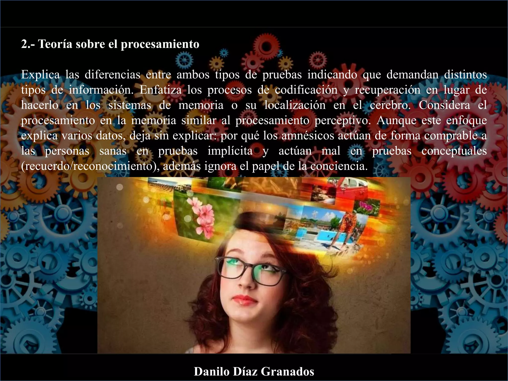 Danilo Díaz Granados - Memoria Implícita, Definición, Tipos y ...