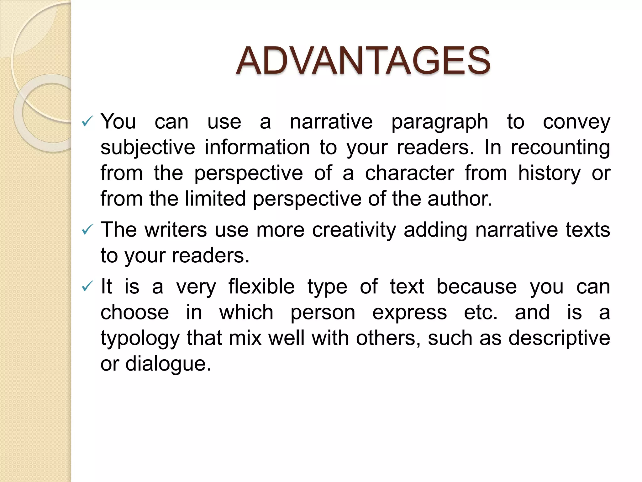Dani Ordoñez_Academic Writing unit 2 Narrative Paragraph | PPT