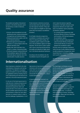 Danish Education System | PDF