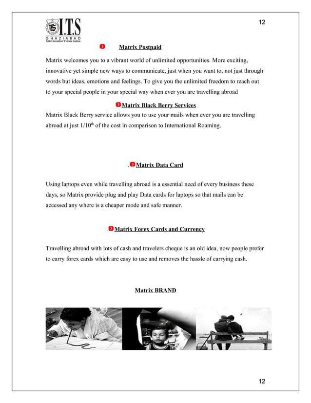 Danish project Matrix sim cards industry | DOC