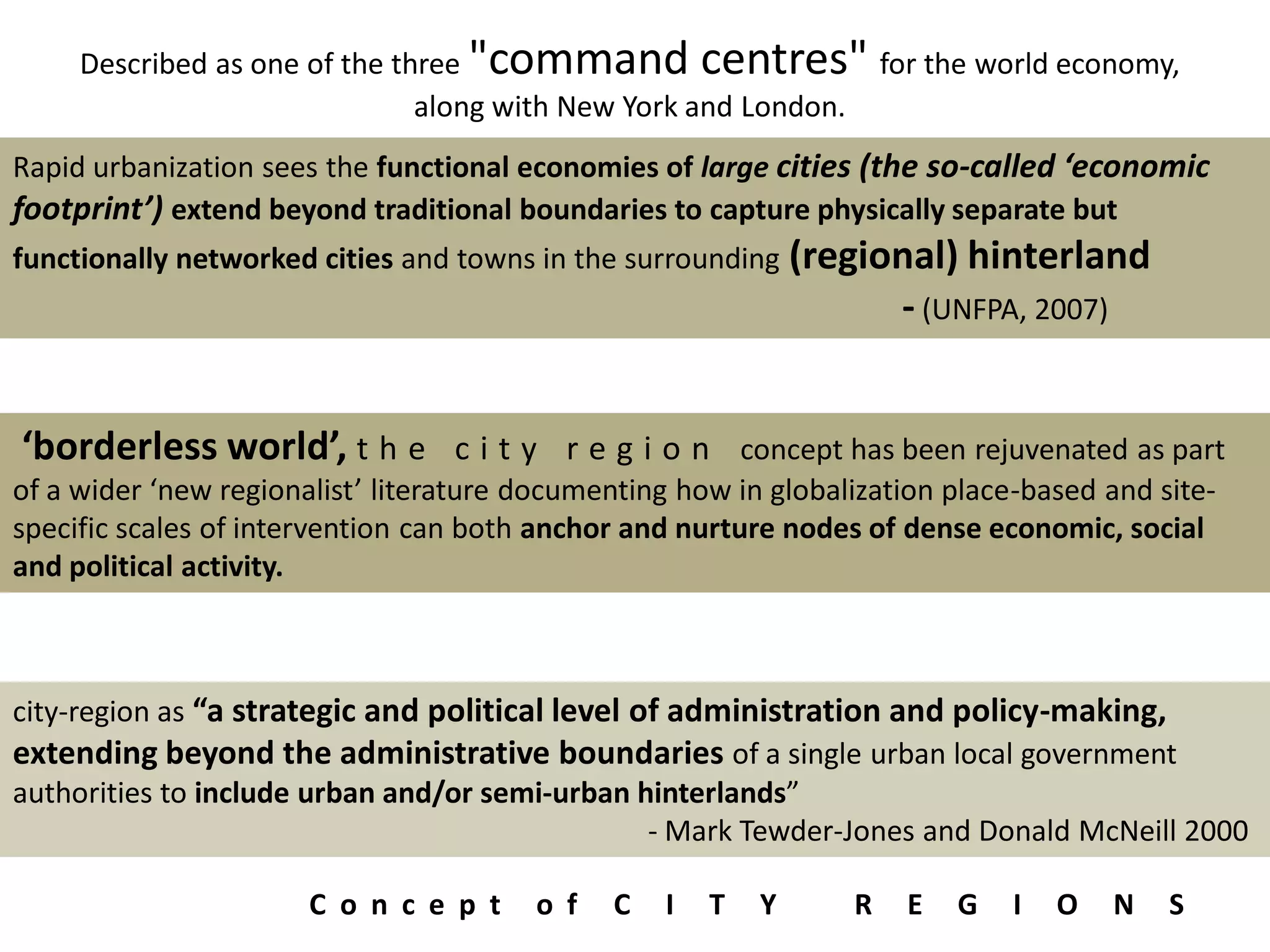 Tokyo as a Global City Region | PDF