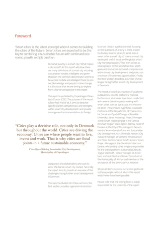 Danish Smart Cities - Sustainaible Living In An Urban World | PDF
