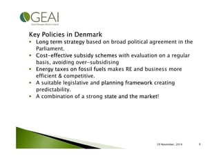 Danish Energy Policy