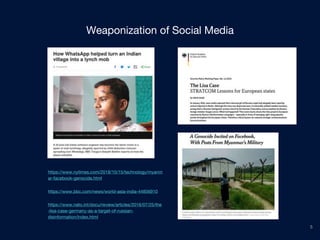 Fighting Social Media Manipulation with Machine Learning | PPTX ...