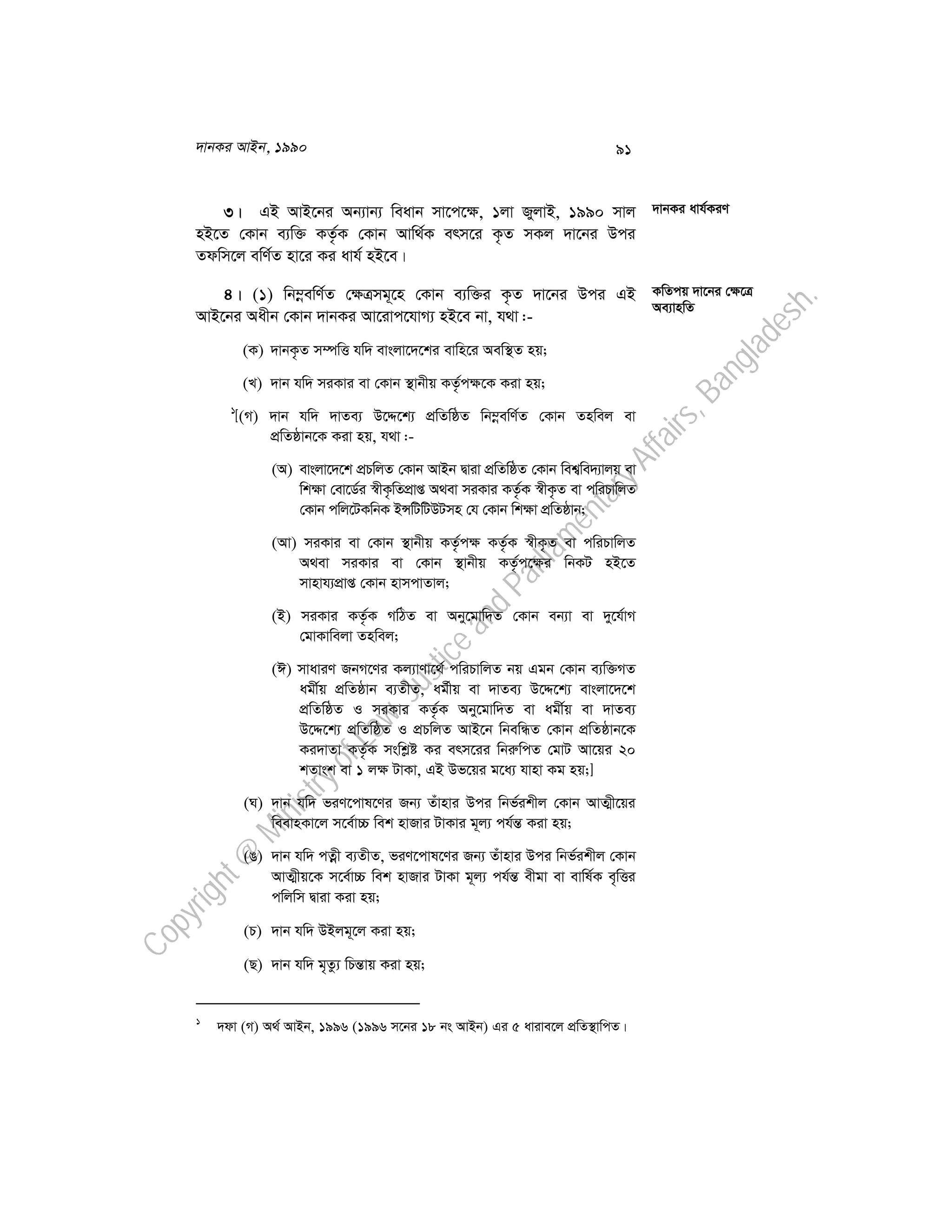 Dankar law 1990 | PDF