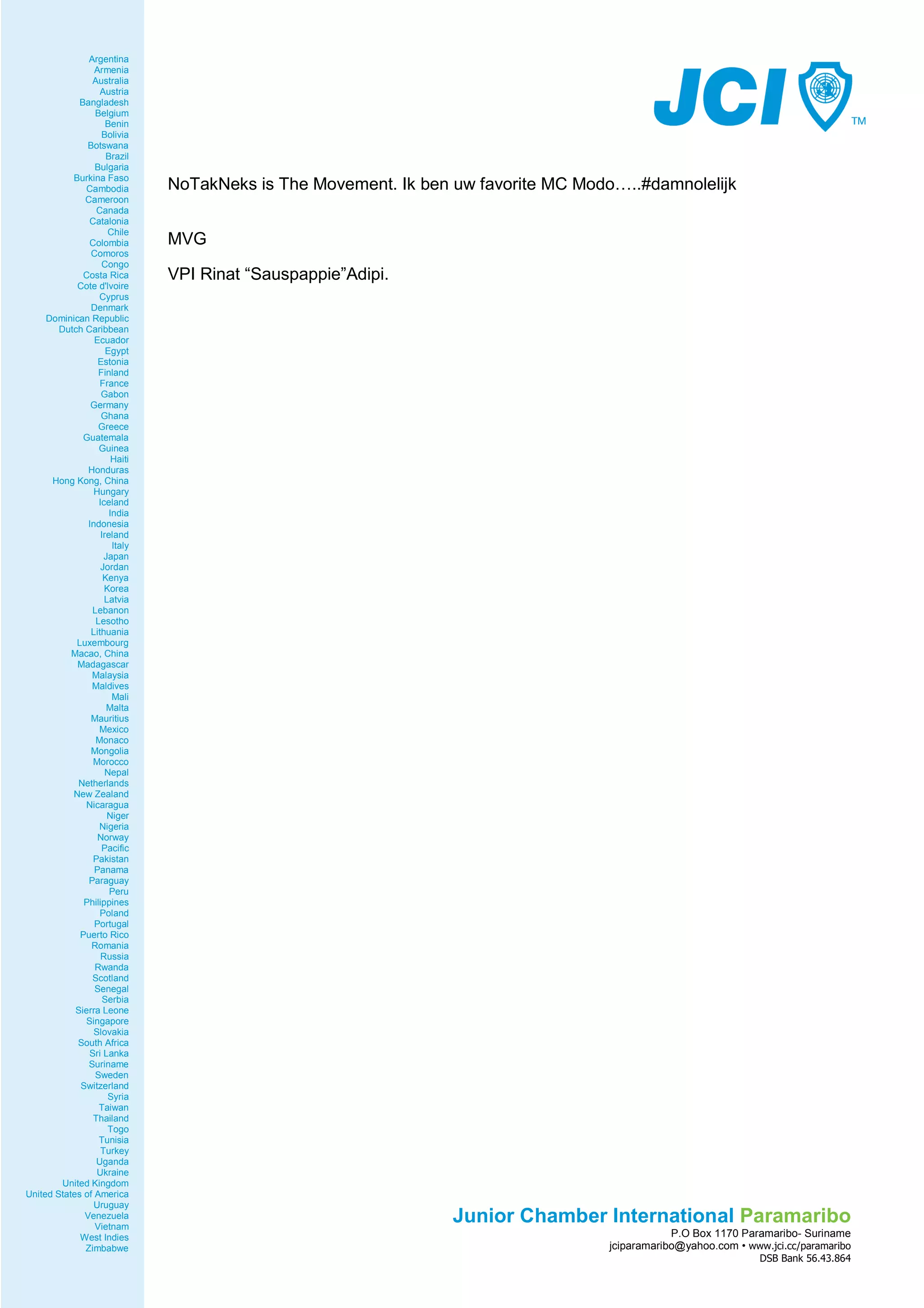 Dankbrief 3e kwartaal | PDF