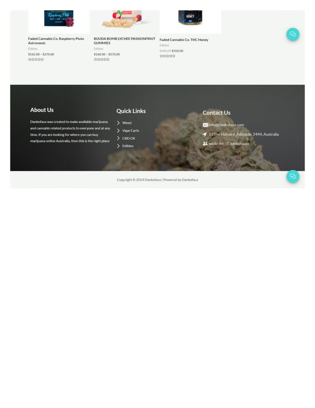 FADED CANNABIS THC BROWNIES | AUSTRALIA | PDF