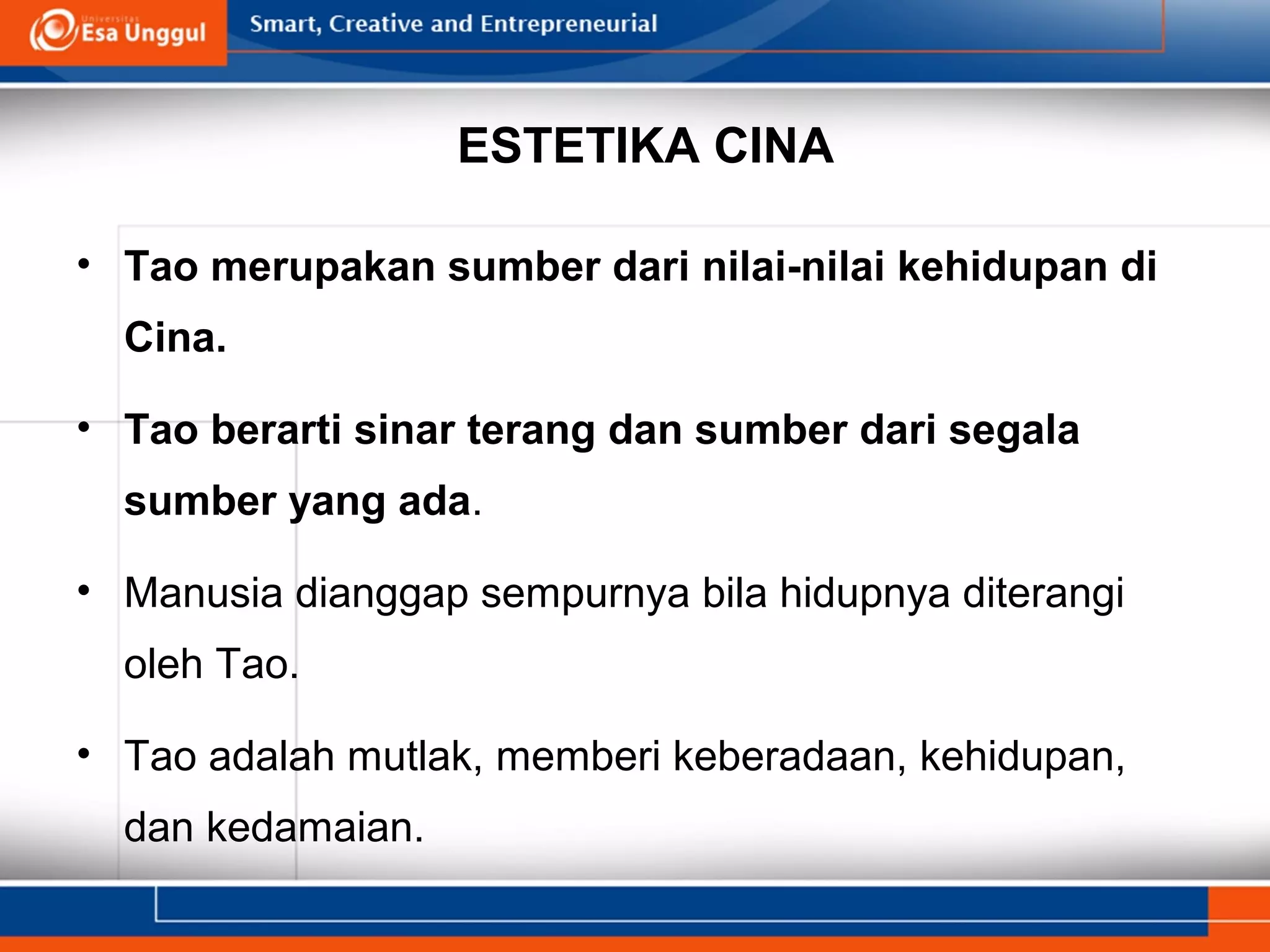 Estetika Klasik Timur | PPT