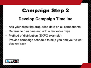 Building an effective promotional campaign | PDF