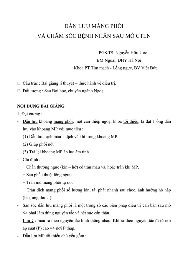 Dan luu mang phoi | PDF