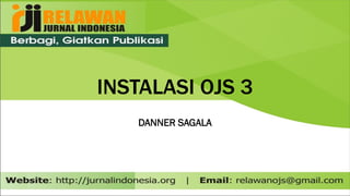 Fresh Install OJS 3 | PDF