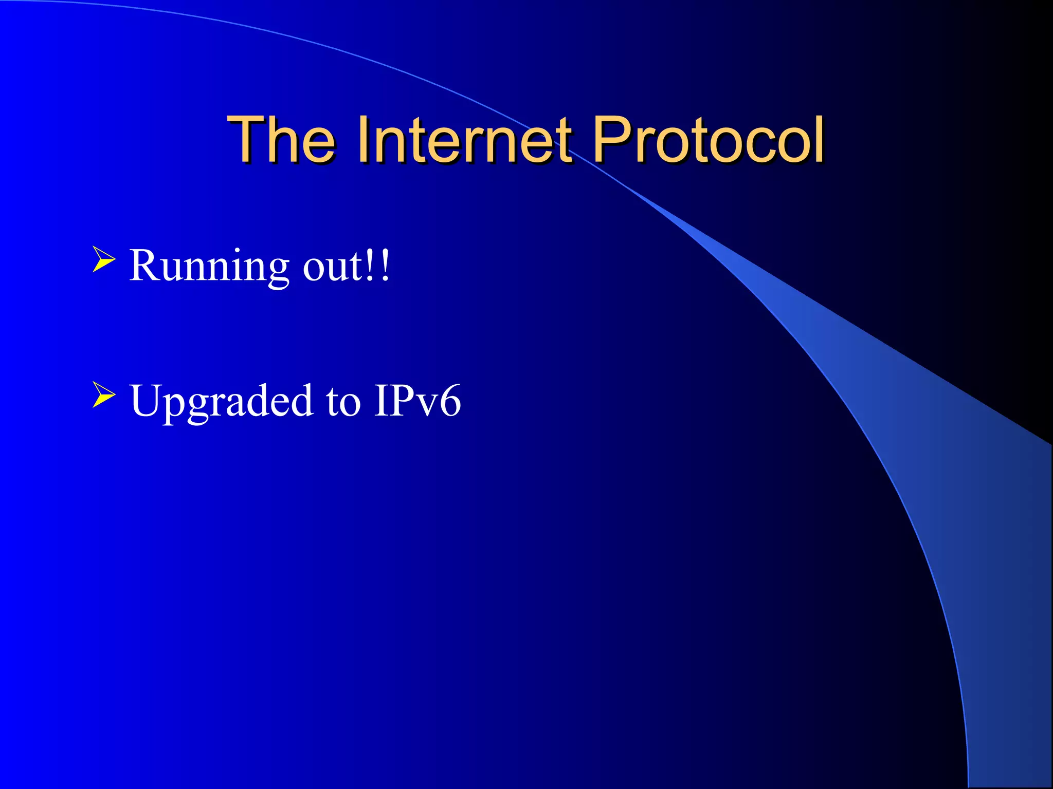 The internet protocols and OSI Model | PPT