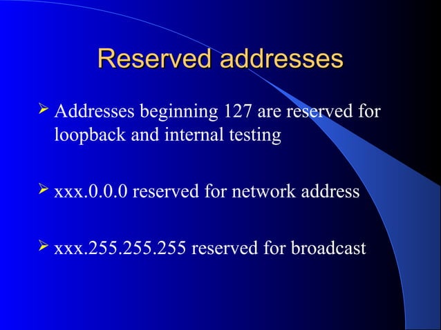 The internet protocols and OSI Model | PPT
