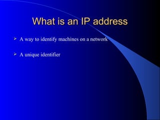 The internet protocols and OSI Model | PPT