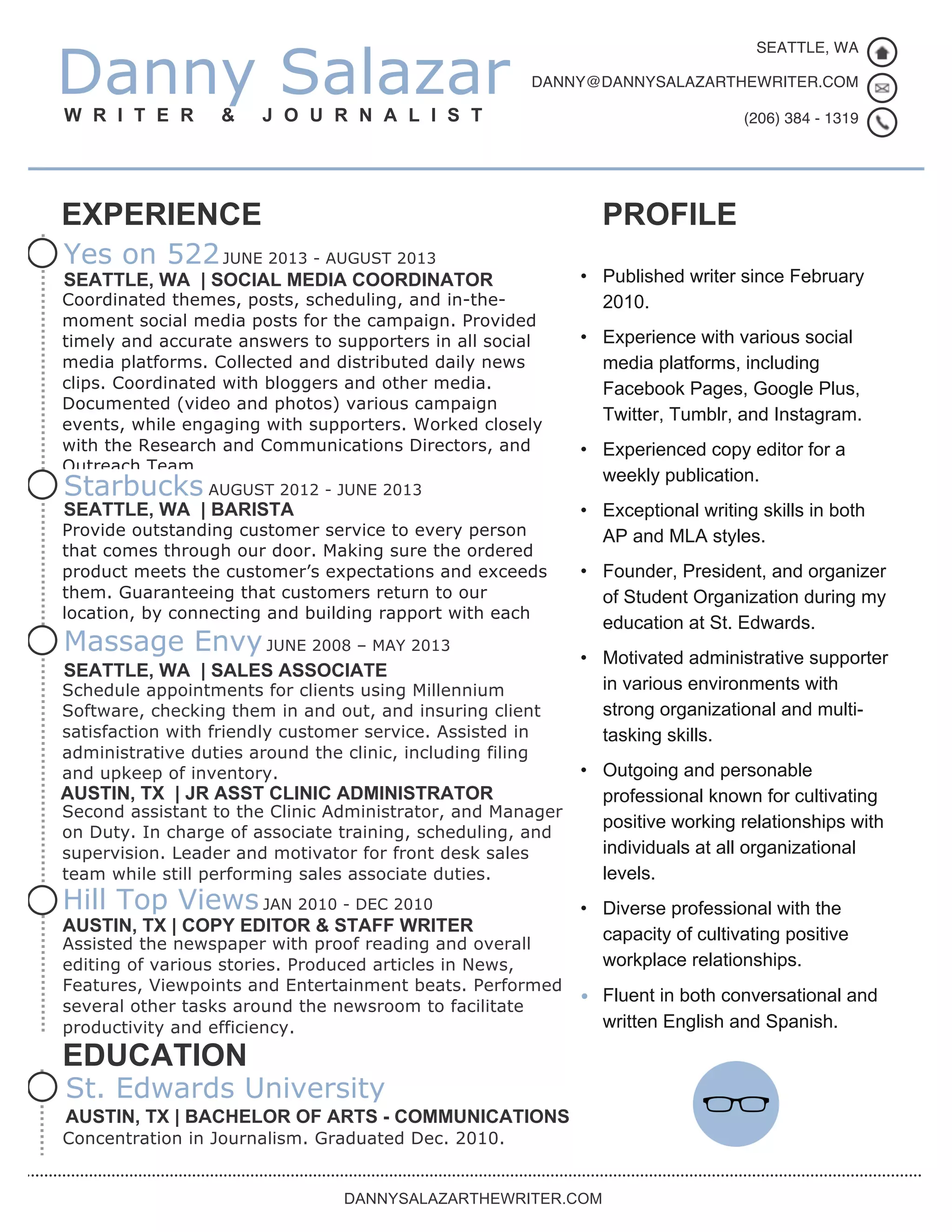 Danny salazar-resume | PDF