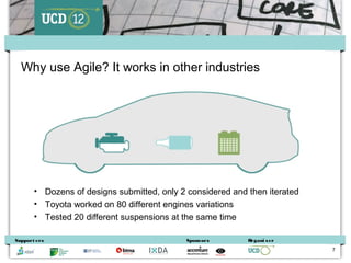 Danny Bluestone - Agile UX – a digital agency’s view’. | PPT