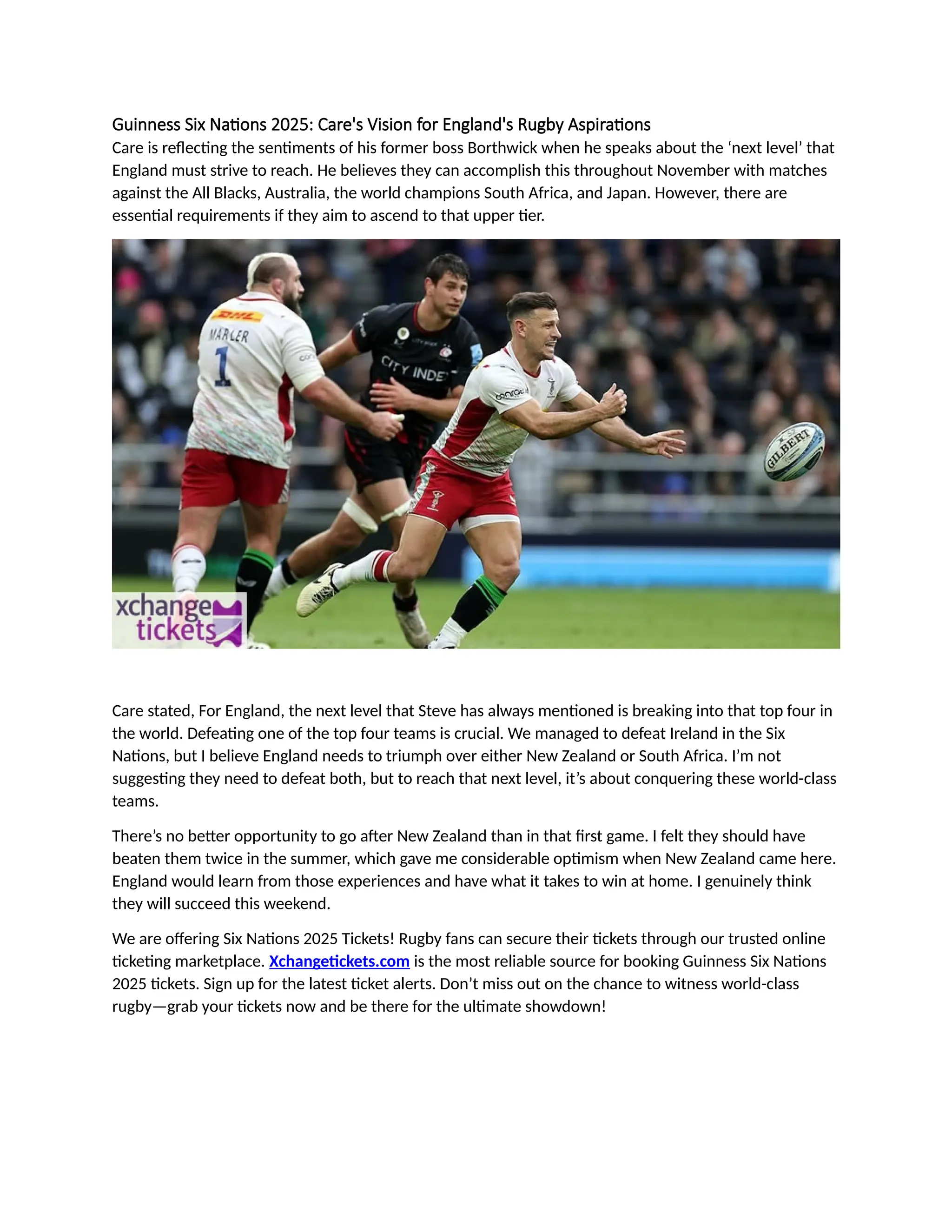 Danny Care on England's Path to Success.docx