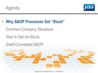 How to Keep S&OP From Getting "Stuck", Oliver Wight, JDA | PDF