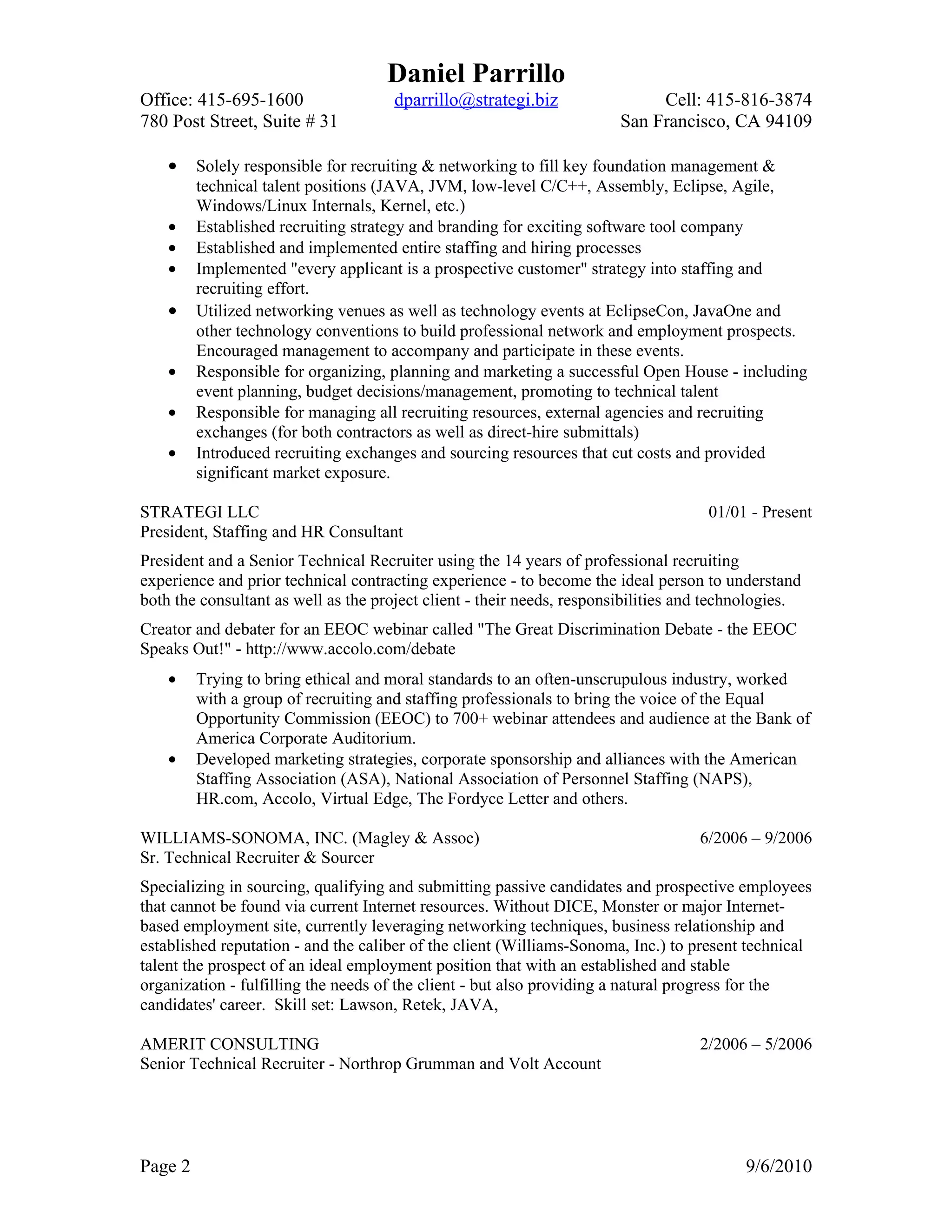 Danny's resume | DOC