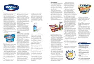 Case study marki Danone z Albumu Superbrands Polska 2005 | PPT